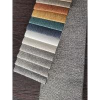 China Upholstery Woven Soft Linen Fabric Linen Jacquard Fabric With Anti Pill Feature for sale