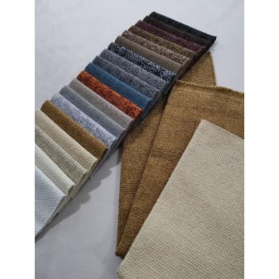 China Shrink Resistant Linen Sofa Fabric Dubai Rainbow Fabric Customized For Home for sale