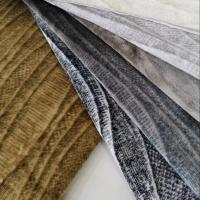 China Shrink Resistant Multi Color Upholstery Velvet Fabrics Custom Jacquard Fabric for sale