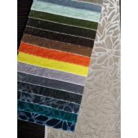China 100% Polyester Italian Velvet Fabric Rainbow Brush Fabric Tear Resistant For Sofa for sale