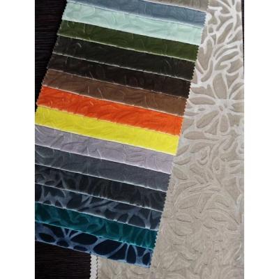 China 100% Polyester Italian Velvet Fabric Rainbow Brush Fabric Tear Resistant For Sofa for sale