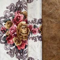 China Anti Pilling Metallic Digital Print Fabric Printed FDY Velvet Abrasion Resistant for sale