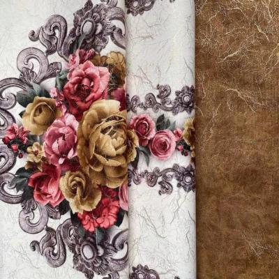 China Anti Pilling Metallic Digital Print Fabric Printed FDY Velvet Abrasion Resistant for sale