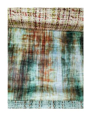 China Jacquard Digital Print Fabric Customizable Bonded Style For Sofa Textile for sale