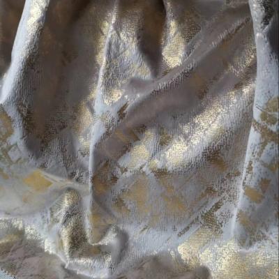 China 140-280cm Width Velvet sofa fabric Plain Style For Living Room Furniture for sale