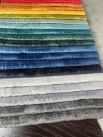 China 100% Polyester Luxury sofa fabric Bronzed Velvet Fabric For Home Decoration for sale