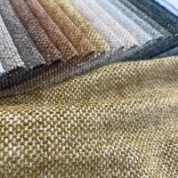 China Woven Chenille Sofa Fabric 410gsm Wear Resistant Easy To Clean for sale