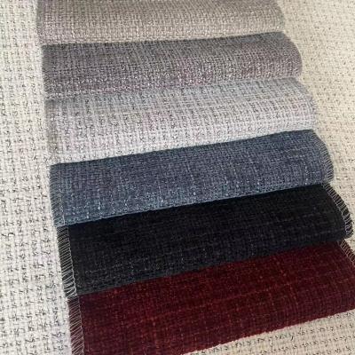 China Europe Style Chenille Sofa Fabric Water Resistant With Plain Style for sale