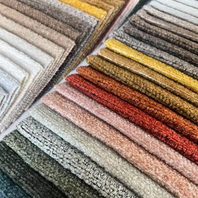 China Yarn Dyed Velvet Sofa Fabric Long Lasting Wrinkle Resistant For Curtain for sale