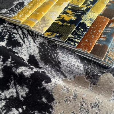China Woven Plain Velvet Sofa Fabric For Sofa Fashion Home Decoration for sale