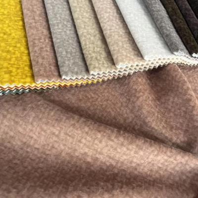 China Soft Home Polyester Knitted Fabric Custom Embossed Fabric For Sofa for sale