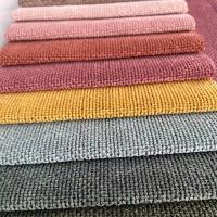 China Plain Tear Resistant Polyester Breathable Fabric Performance Chenille Fabric for sale