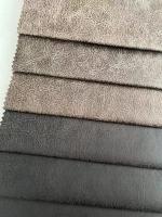 China Printed Leather Sofa Fabric Breathable Comfortable For Home Decoration for sale
