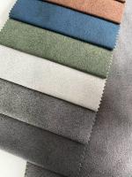 China Double Faced Embossed Leather Fabric soft Leather Material Embossed Leather Fabric for sale