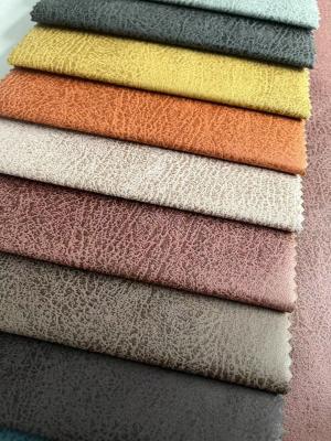 China 270gsm Faux Leather For Upholstery Synthetic With Customizable Size for sale