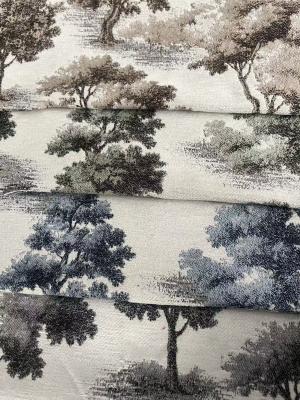 China Tear Resistant Stripe Style Jacquard Upholstery Fabric Chenille sofa fabric for sale