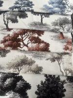 China Tear Resistant Stripe Style Jacquard Upholstery Fabric Chenille sofa fabric for sale