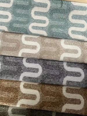 China Heavy Weight Chenille Upholstery Fabric Breathable For Curtain for sale
