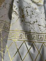 China 160-300gsm Foil Velvet Fabric Customized For Cushion Curtain for sale