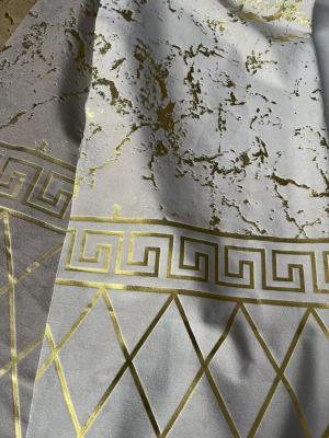 China 160-300gsm Foil Velvet Fabric Customized For Cushion Curtain for sale