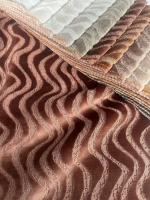 China 100%PL Jacquard Velvet Sofa Fabric 460gsm 142CM Width for sale