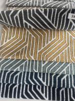 China Geometric Jacquard Chenille Woven Fabric For Sofa 100%Polyester Jacquard Woven Fabric For Sofa for sale