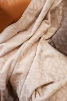 China Medium Weight Custom-made Circle Knitting Jacquard Velvet Fabric for Sofa and Home Textile for sale