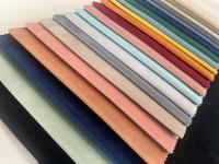 China Elegant Plain Velvet Sofa Fabric Featuring Rich Texture and Vibrant Colors Designed for Upholstery and Interior Decoration for sale