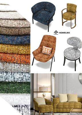 China Two-tone Blended Woven Chenille With Eco-friendly Coating For Home Textile for sale