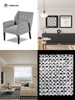 China 100% Polyester Chenille Classic Plaid Texture Fabric for Sofa for sale