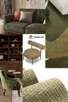China 310gsm high cost-effectiveness striped printed velvet for sofa   for sale