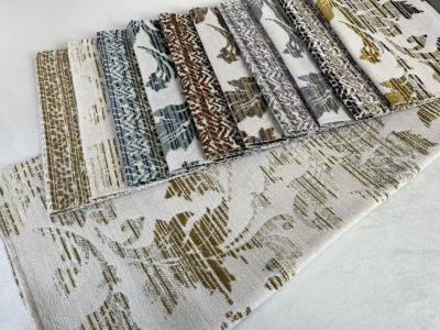 China 100%Polyester 430GSM Heavy Weight Jacquard Woven Sofa Fabric For Home Decoration for sale
