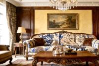 China Two-tone Forest Pattern Jacquard Velvet Fabric For Sofa for sale