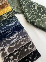 China Heavy Weight 590GSM Velvet Jacquard Sofa Fabric for sale