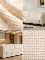 China Waffle Weave Chenille Fabric for Upholstery and Home Textile for sale