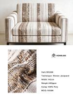 China Mid-Century Vintage Irregular Gradient Stripes Upholstery Fabric for sale
