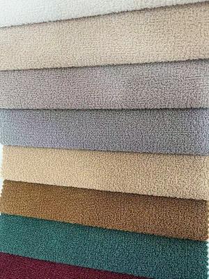 China 100% Polyester Jacquard Velvet Sofa Fabric For Home Decoration for sale