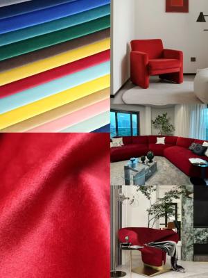 China 310gsm Luxurious Luminous High-Saturation Dutch Velvet For Sofa for sale