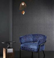 China Deep Ocean Blue Three-Dimensional Diamond Jacquard Velvet For Sofa for sale
