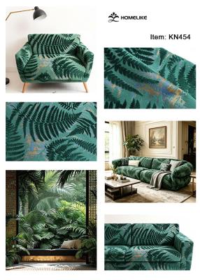 China Fern Secret Realm AB-Style Cut Velvet Jacquard Velvet For Sofa for sale
