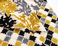 China Coral Reef AB Pattern Jacquard Velvet For Sofa for sale