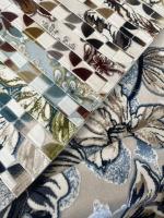 China 440GSM Cut Pile Jacquard velvet fabric for sofa for sale