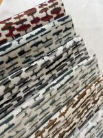 China Modern Abstract Jacquard Woven Fabric Premium Polyester Blend for Home Decor for sale
