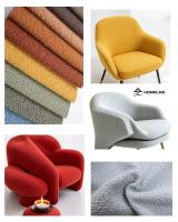 China Durable Woven Herringbone Boucle Fabric For Furniture for sale