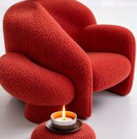 China Durable Woven Herringbone Boucle Fabric For Furniture for sale