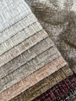 China 100%polyester golden bronzed sofa fabric for sale