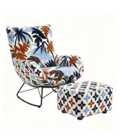 China 4-Color Jacquard Velvet AB Version Fabric For Upholstery for sale