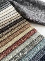 China 390GSM woven line looks sofa fabric for home decoration for sale