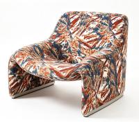 China Abstract Art Jacquard Velvet Fabric For Upholstery for sale