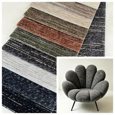 China 430gsm polyester upholstery home textile chenille fabric for sofa for sale